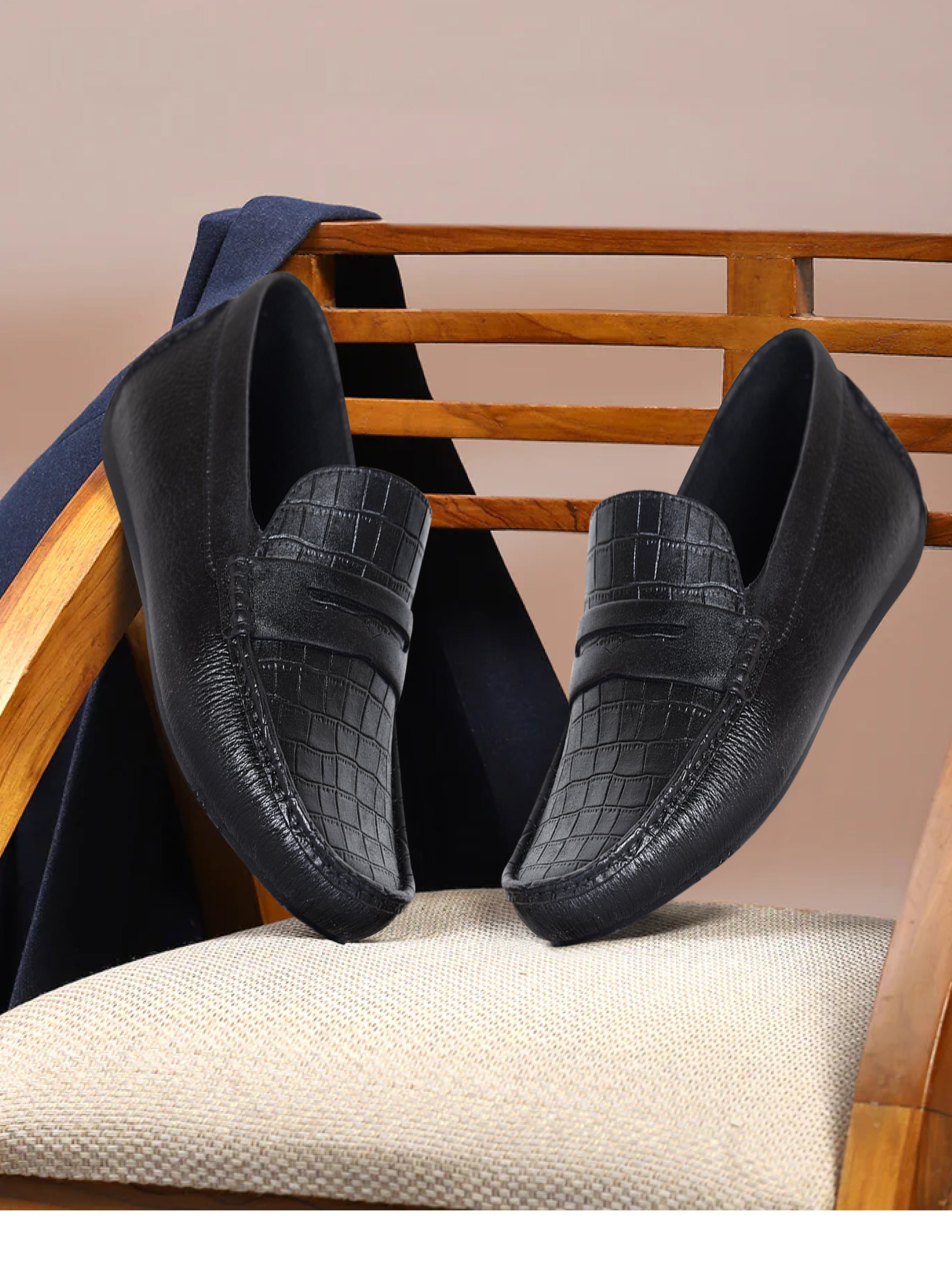 AJANTA Casual PVC Waterproof Loafers For Men / Waterproof & Durable Sl ...